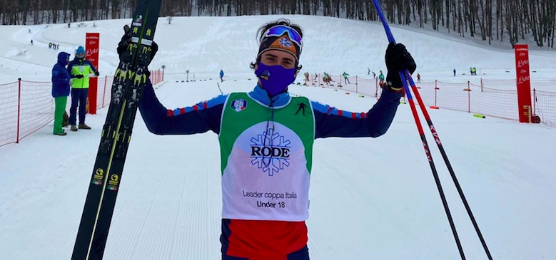 Sci di fondo: Davide Ghio conquista il titolo italiano aspiranti ...