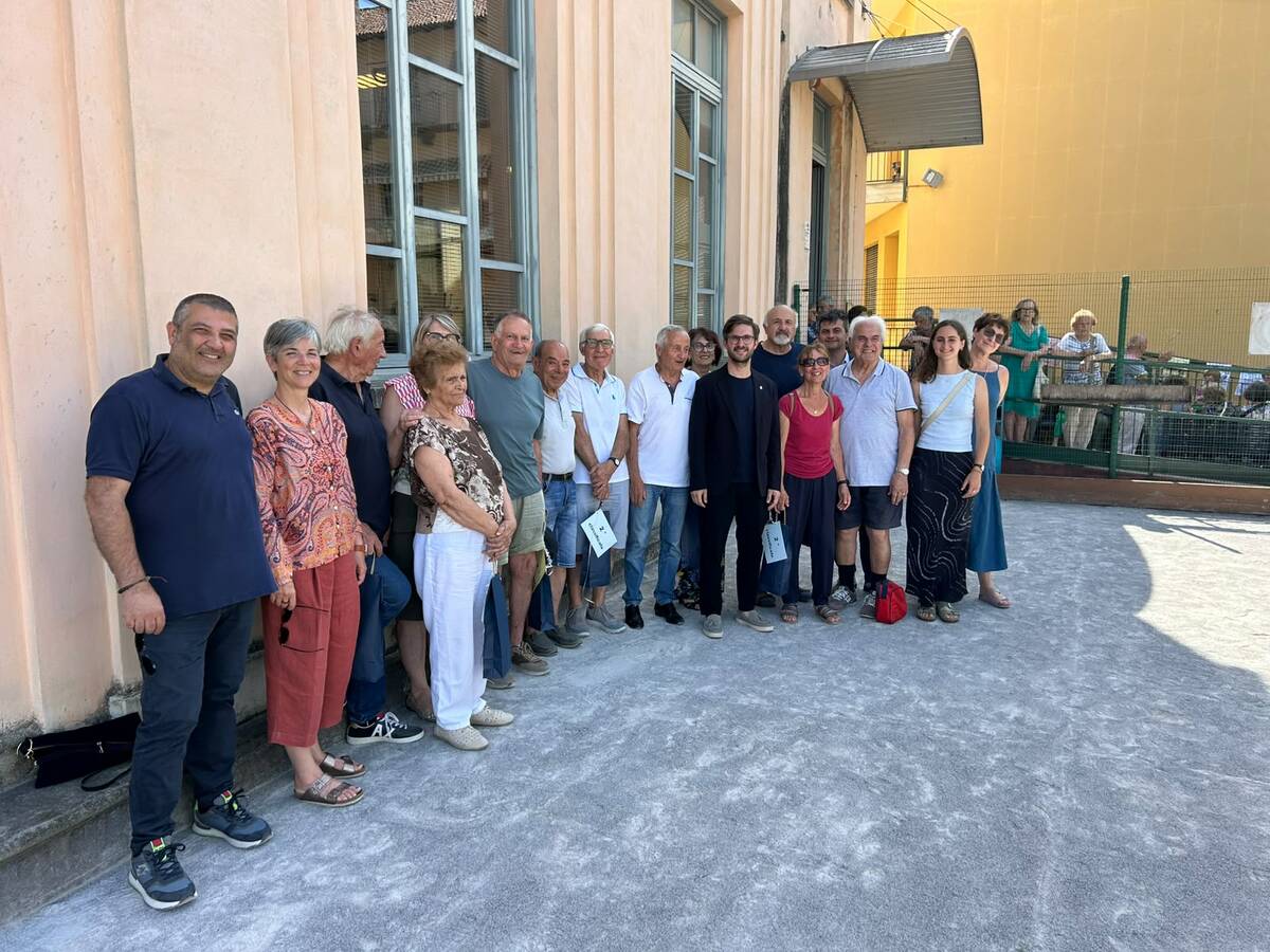 Alba, rinnovata l'area esterna dei locali comunali di via Generale ...