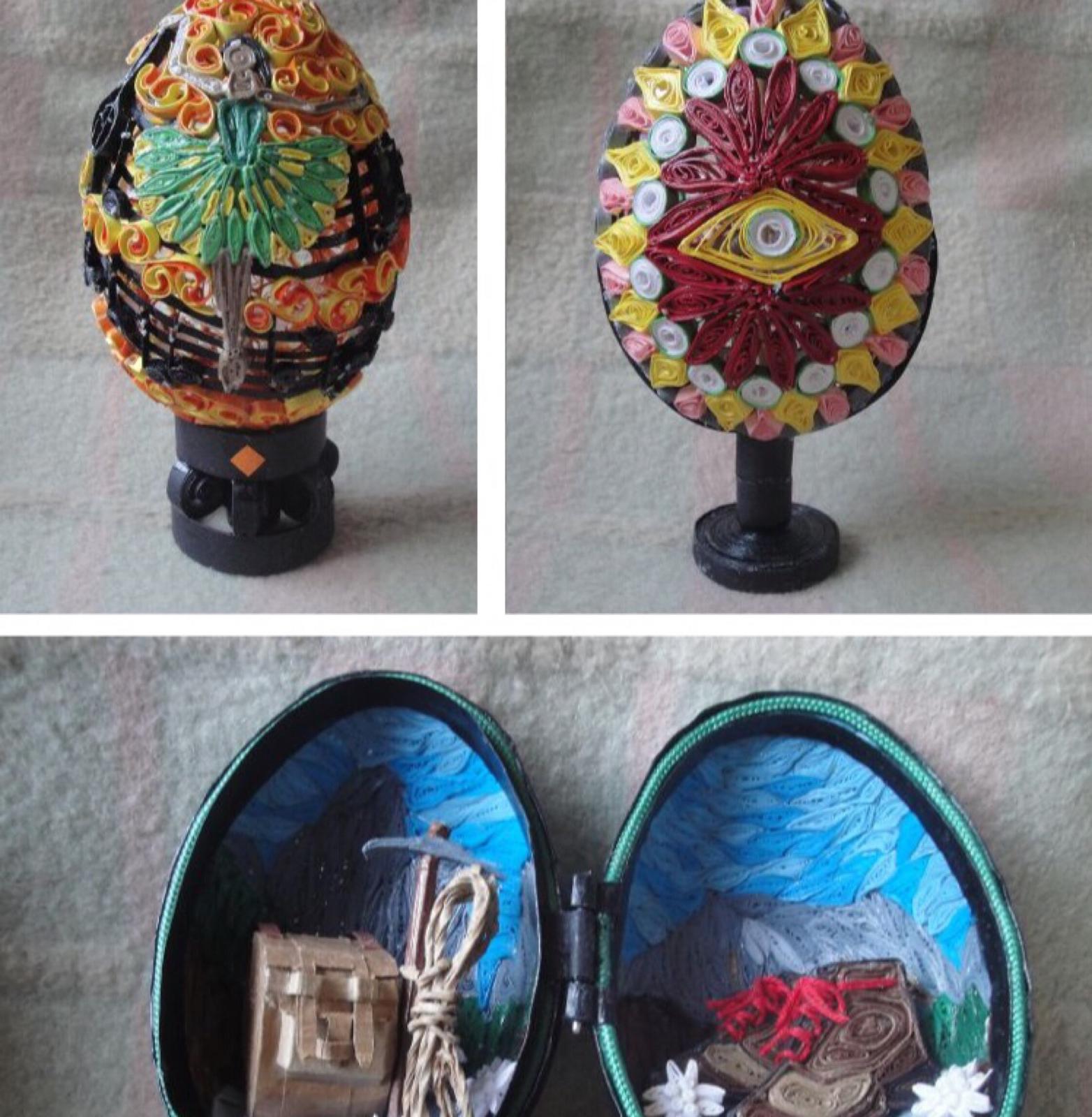 Le uova di Pasqua come opere d'arte: la magia del cuneese Mario Collino ...