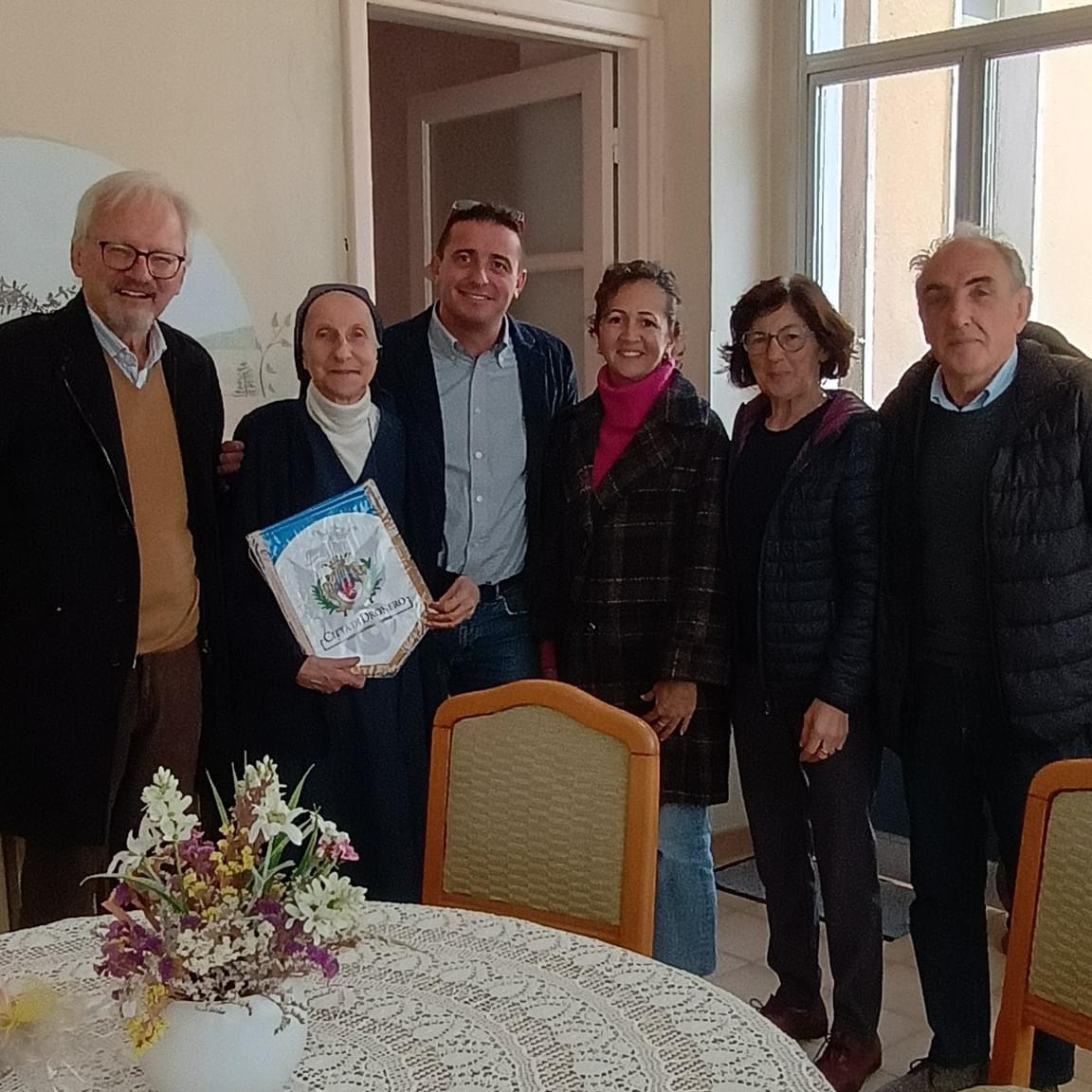 Affetto e gratitudine per Suor Anna che, dopo 25 anni di servizio ...