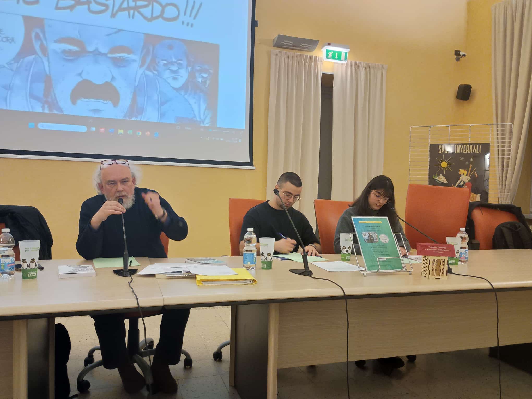 "Un mondo a parte": all'Itis Delpozzo di Cuneo riflessioni sul carcere con il fumettista Stefano ...