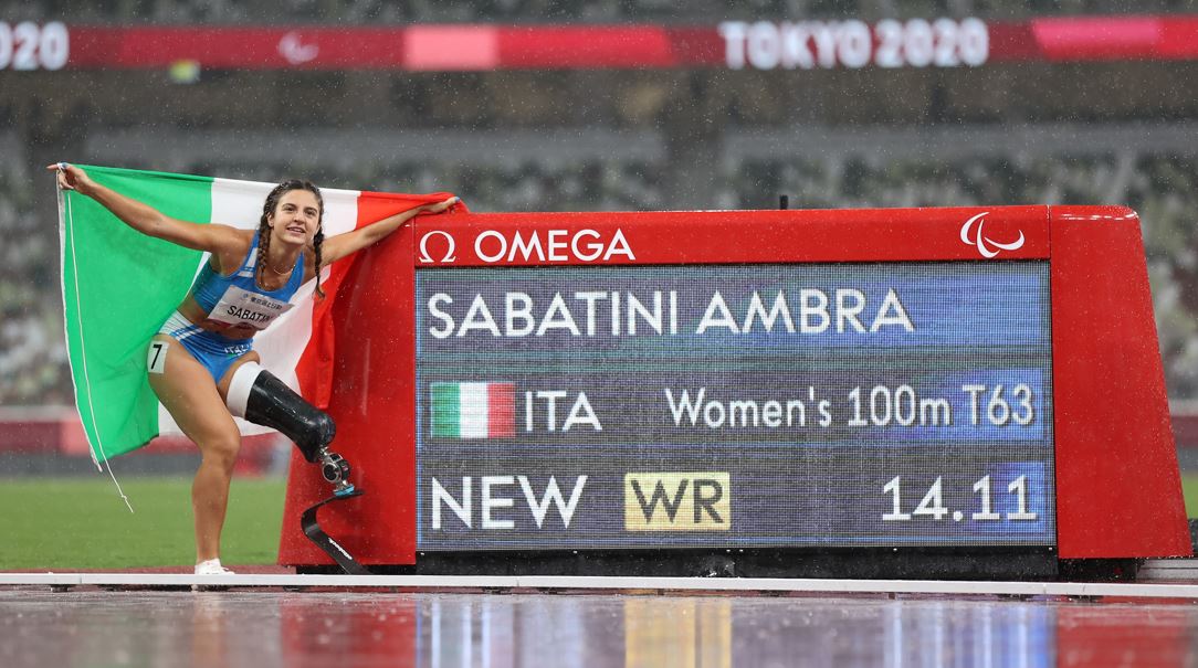 La sprinter paralimpica più veloce del mondo Ambra Sabatini al Caffè ...