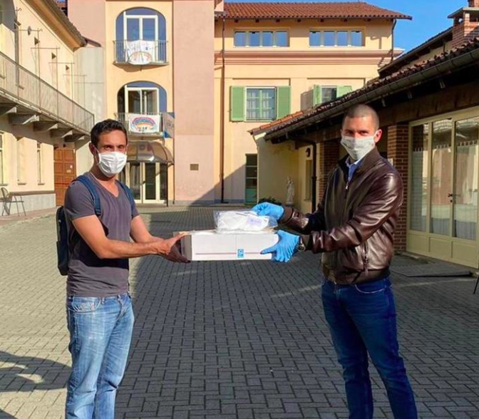 Lagnasco: altre 2.200 mascherine donate dalla "Vimin Box" al Comune ...