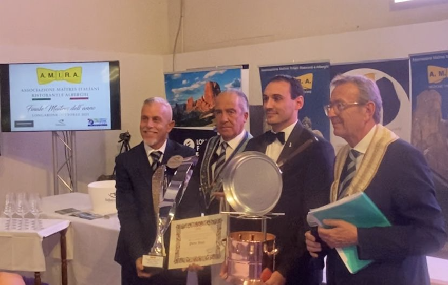 Il cuneese Pietro Benzi incoronato miglior maitre d'Italia - Targatocn.it