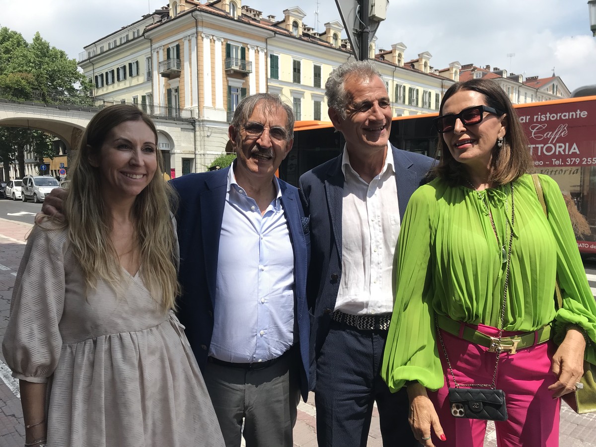 Ignazio La Russa e Daniela Santanchè a sostegno di Massimo Garnero ...