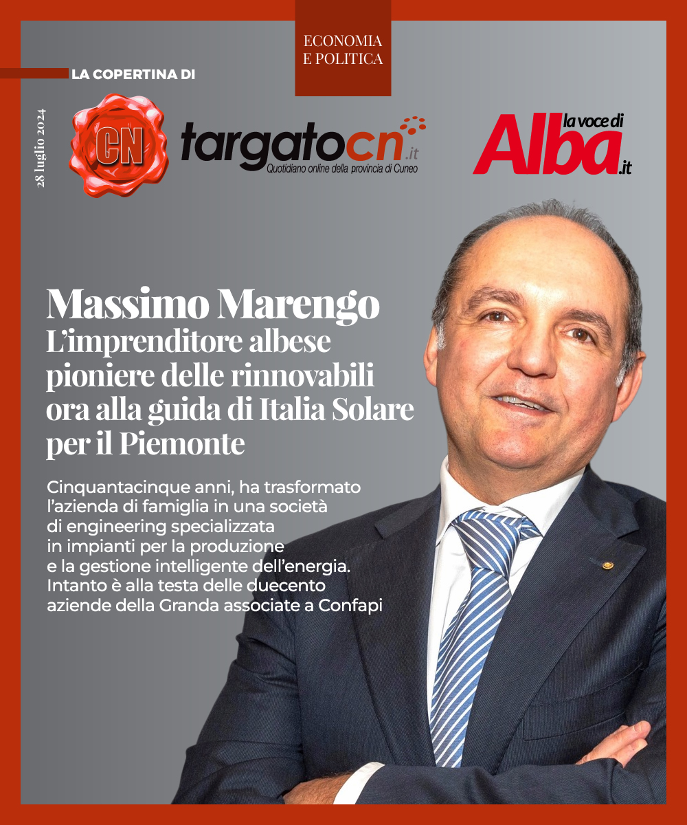 Massimo Marengo: l’imprenditore albese pioniere delle rinnovabili ora ...