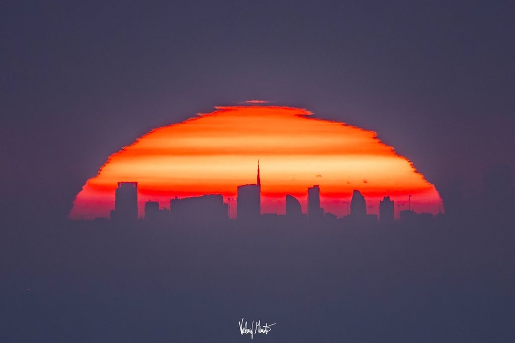 L’alba diventa uno spettacolo dal vivo, grazie al fotografo Valerio ...