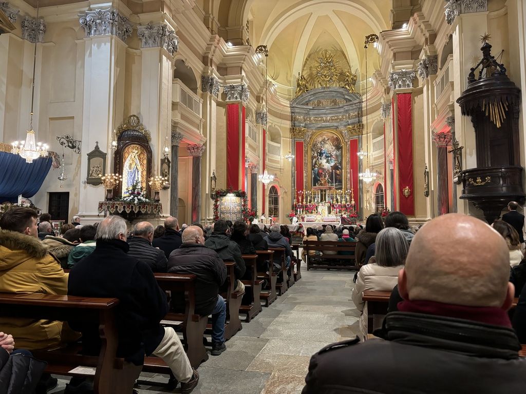 Ampia partecipazione per la solenne messa di Natale al Santuario del ...