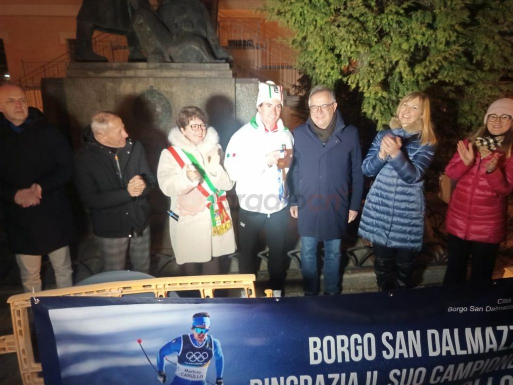 Borgo San Dalmazzo abbraccia il suo bronzo olimpico: grande festa per ...