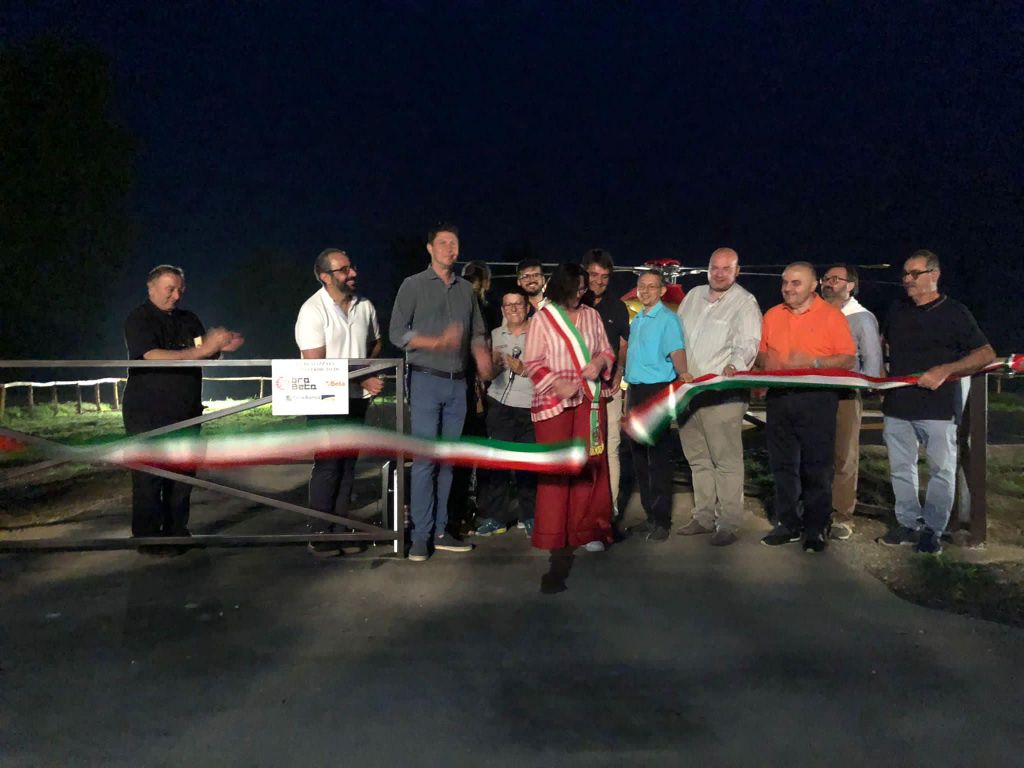 Narzole, da oggi è operativa la nuova pista di atterraggio per l ...