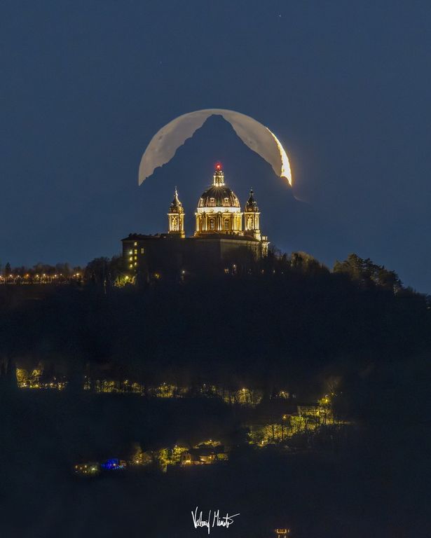 "L'appuntamento tra Superga, il Monviso e la Luna" scelto dalla Nasa ...