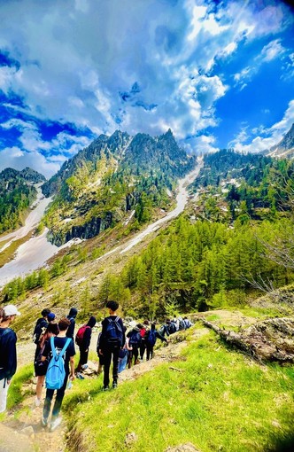La montagna fa scuola: gli studenti del Cigna Baruffi Garelli esplorano ...